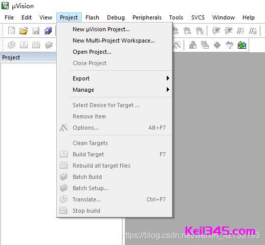 keil中显示cannot read project file为什么_Keil 5_Keil345软件