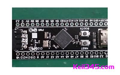 OLED7针脚stm32f401（7针oled与stm32连接）_STM32_Keil345软件